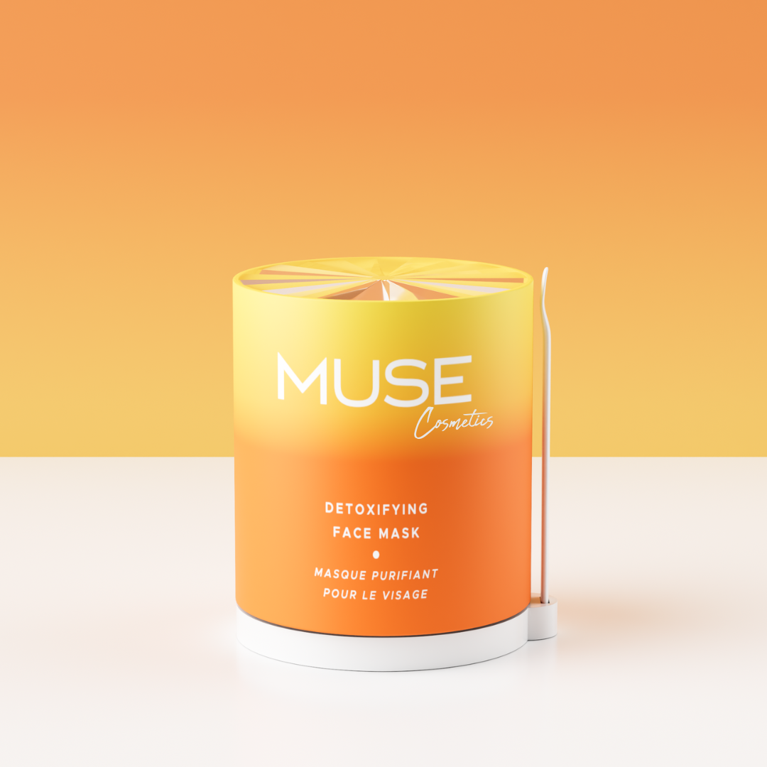 Детокс маска за лице с глина – MUSE Cosmetics BG